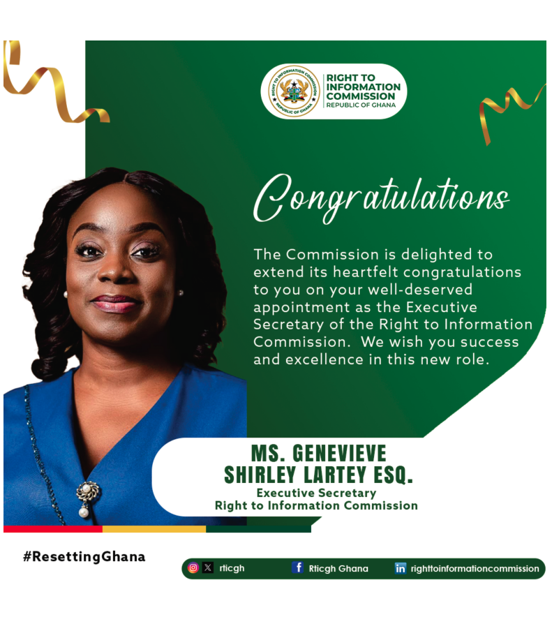 CONGRATULATIONS TO THE NEWLY APPOINTED EXECUTIVE SECRETARY – Right to ...
